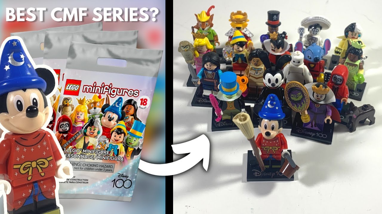 LEGO Disney 100 Minifigures Series Review - YouTube