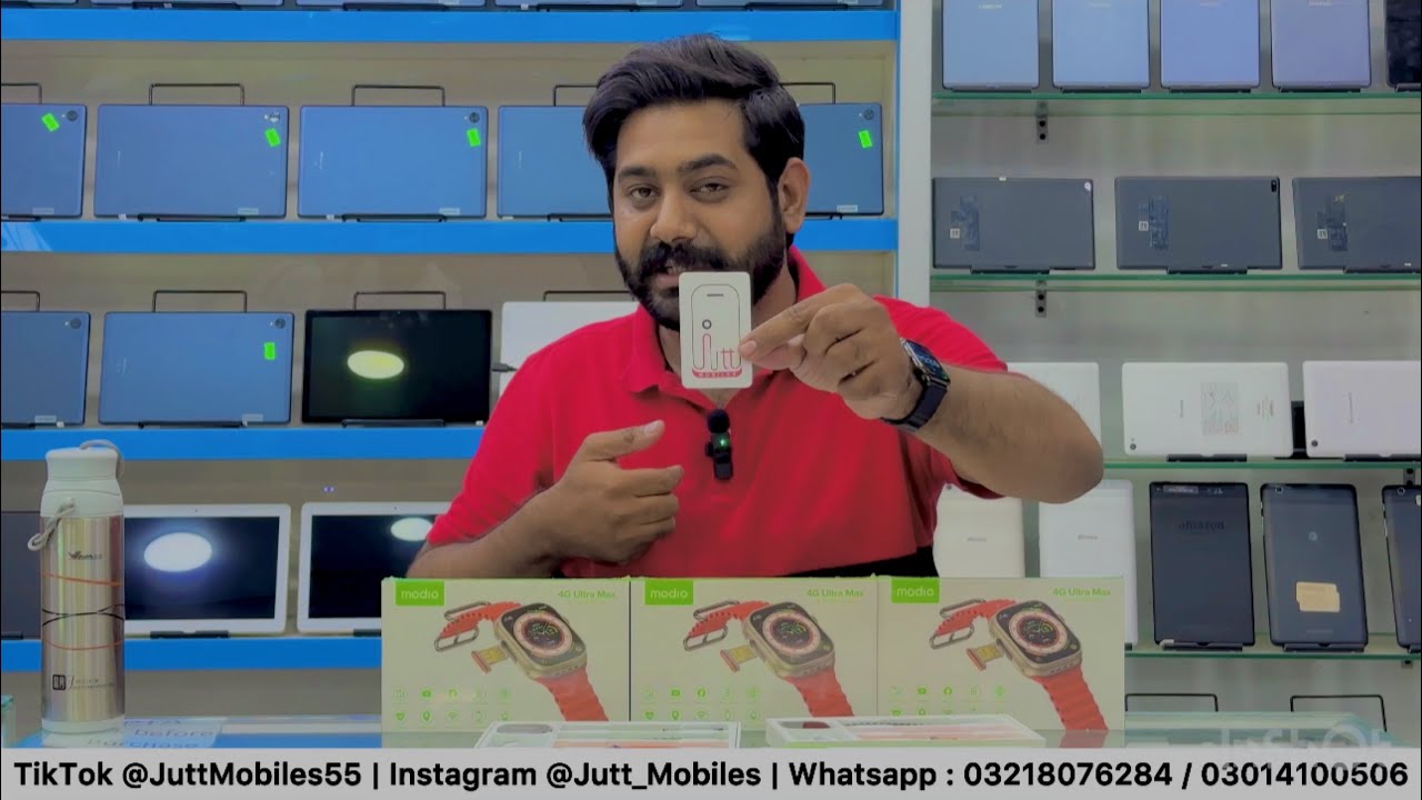 Modio 4G Ultra Max | Sim + Android Watch | Full Unboxing And Review ...