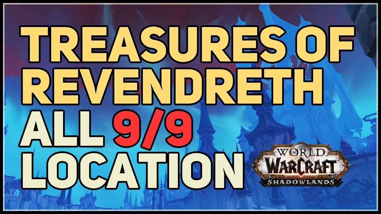 All Treasures of Revendreth WoW Shadowlands - YouTube