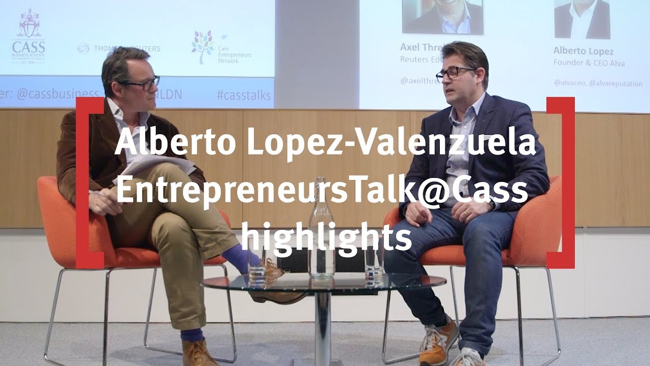 Alberto Lopez-Valenzuela, Founder and CEO of Alva: EntrepreneursTalk ...