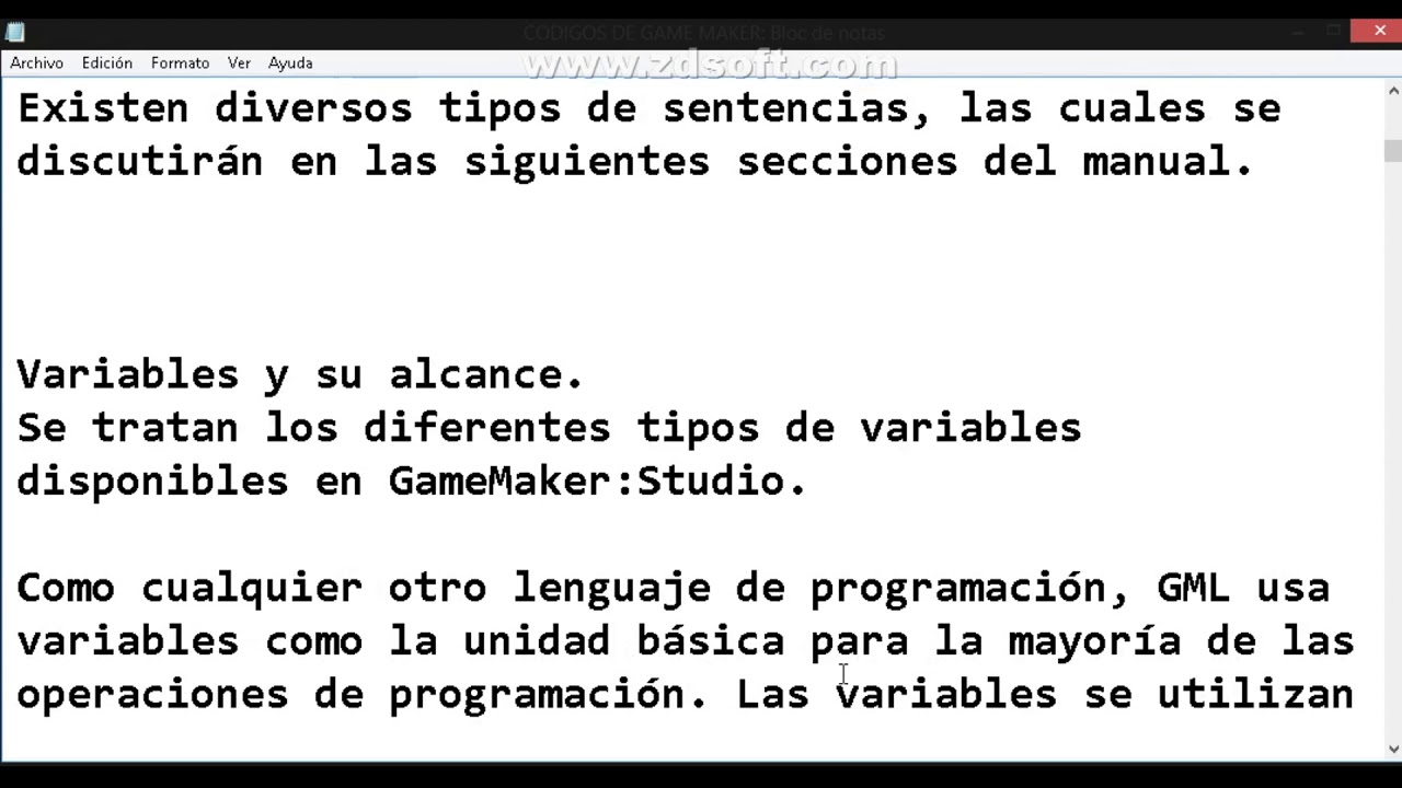 Introducion a Game maker las variables #1 - YouTube