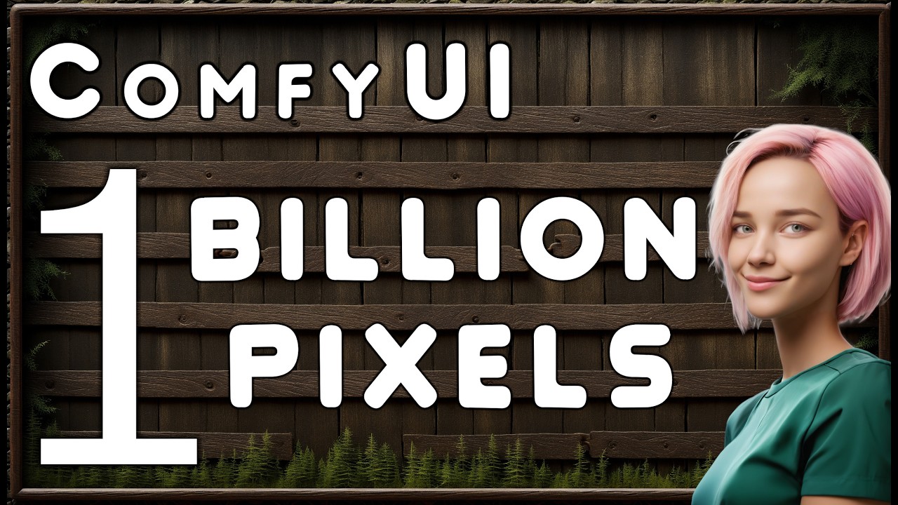 Mega-Sized AI Art: 1 Billion Pixel Images Made Easy in ComfyUI - YouTube