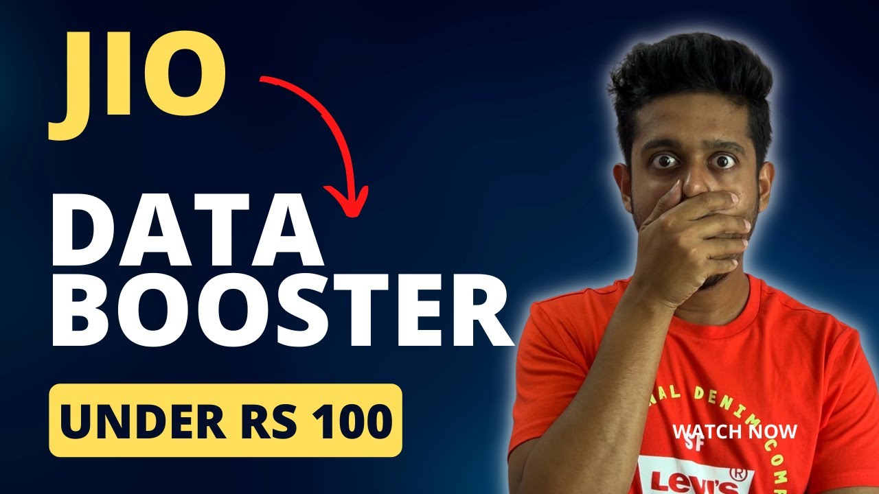 Jio Data Booster Super Cheap Plans, Under Rs 100 - YouTube