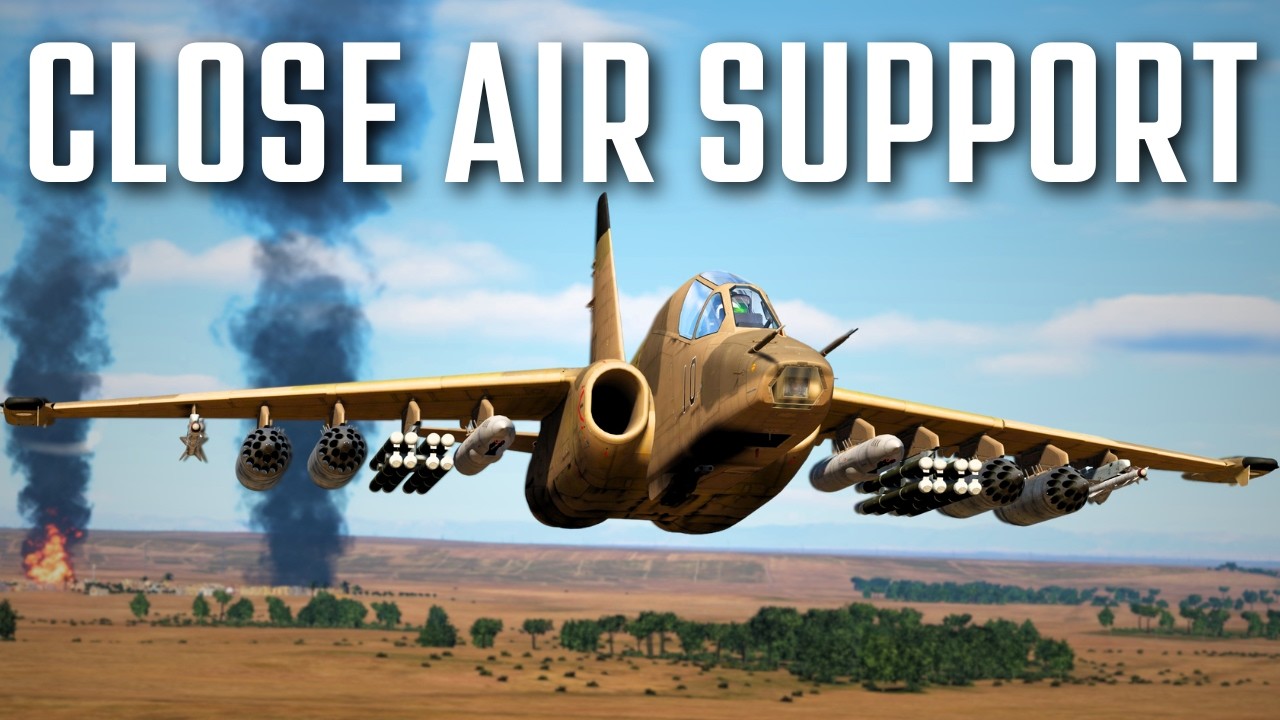 Destroying Insurgent Tanks & IFVs in a CAS Run with SU-25T in this ...