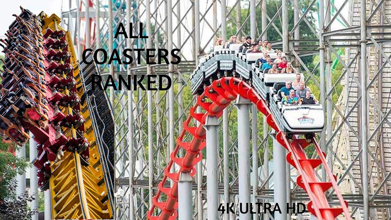 DORNEY PARK ALL COASTERS RANKED 2022 (4k ultra hd) - YouTube