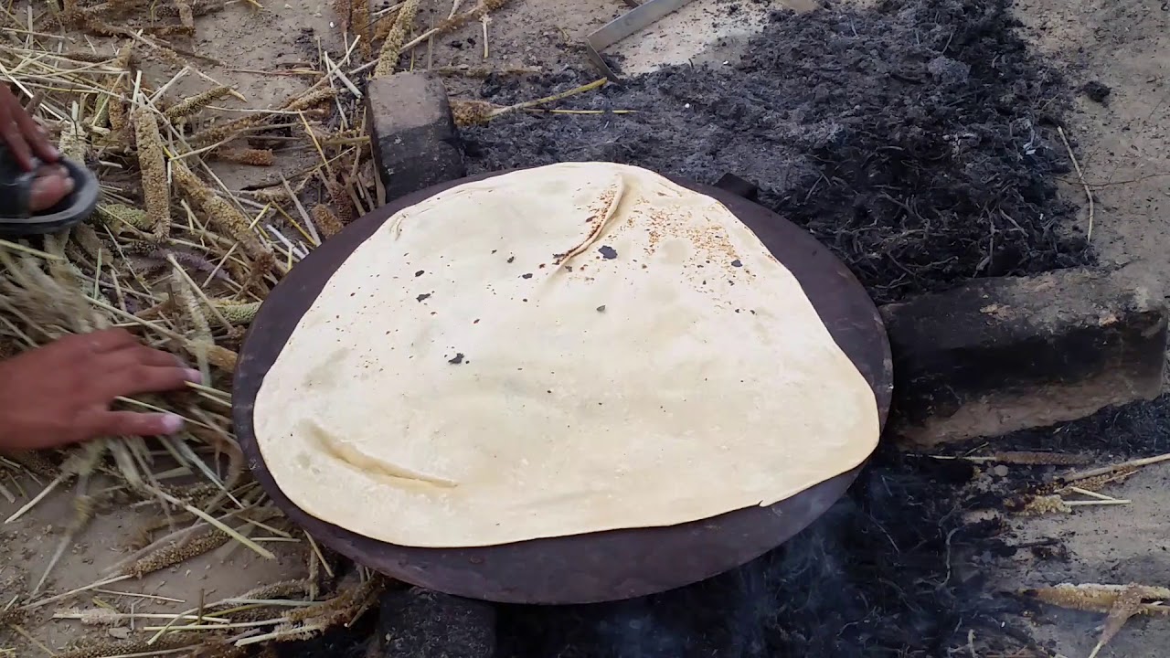 how to make big roti. ( bread) - YouTube