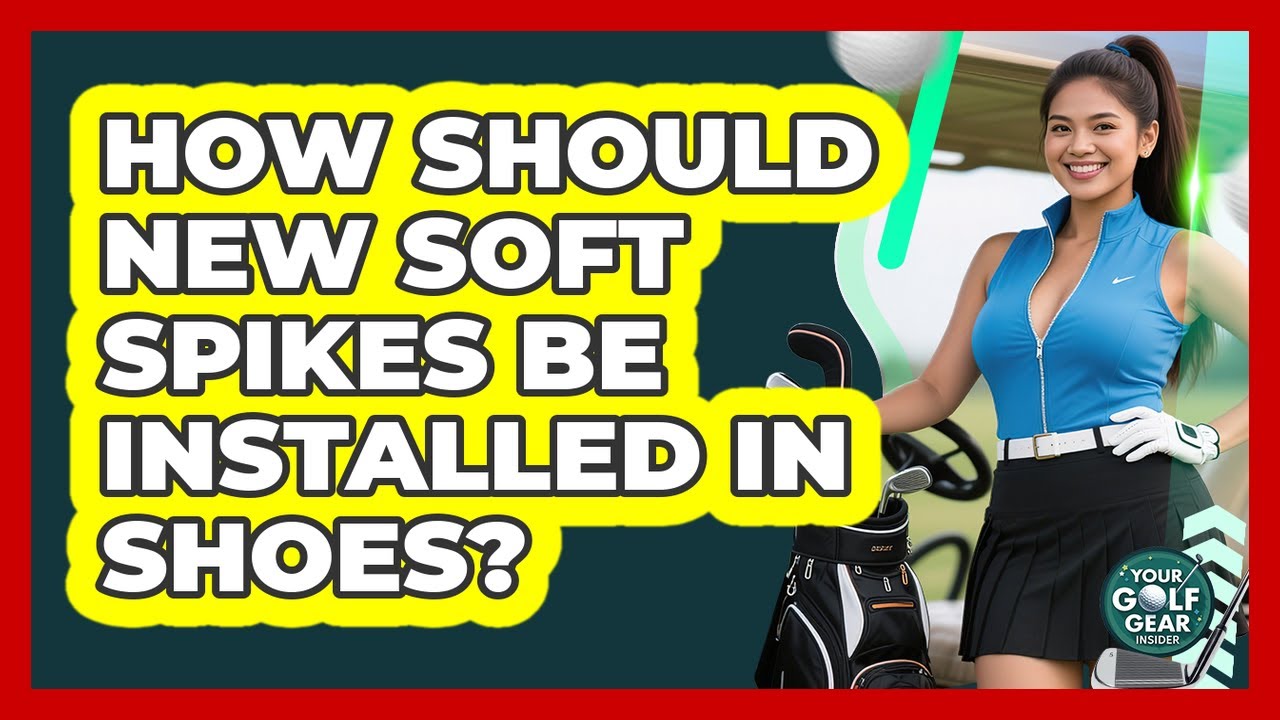 How Should New Soft Spikes Be Installed In Shoes? - YouTube