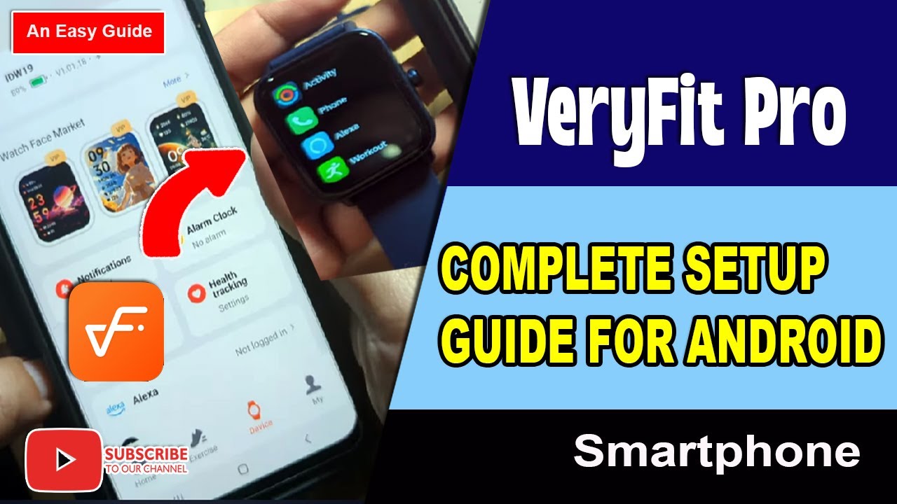 Veryfit App Complete Setup on Android - An Easy Guide - YouTube