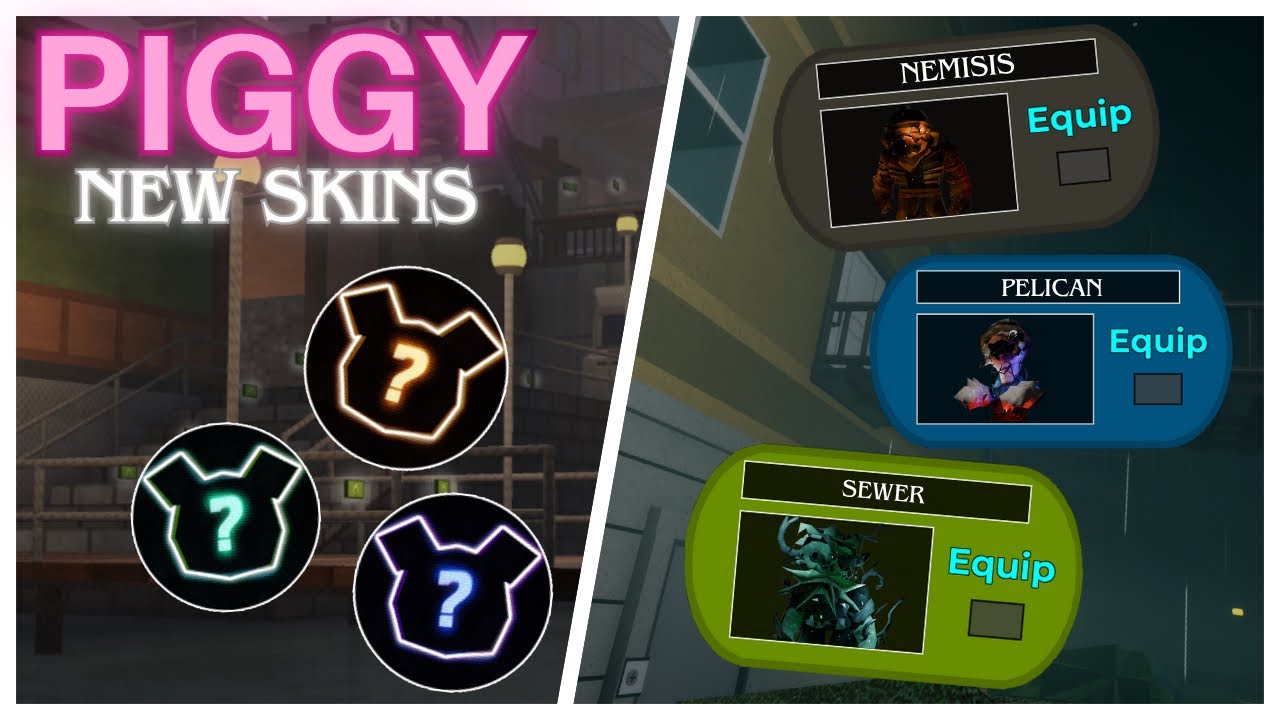 How to get the 3 new pig 64 skins coming to piggy!!! - YouTube