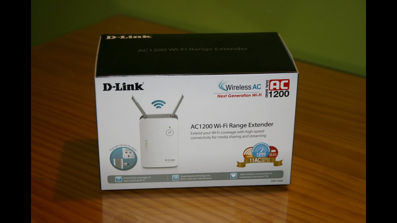 D-Link DAP-1620: Unboxing y primeras impresiones de este repetidor Wi ...