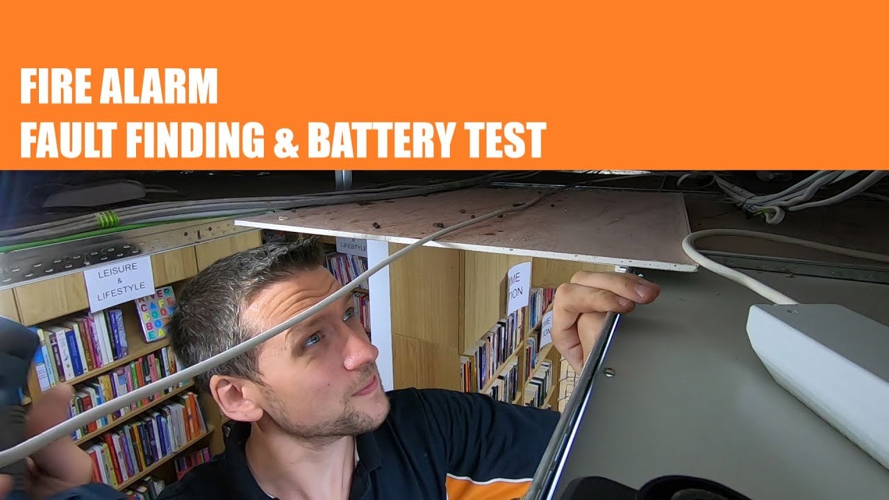 FIRE ALARM unit - Fault finding and battery test | Thomas Nagy - YouTube