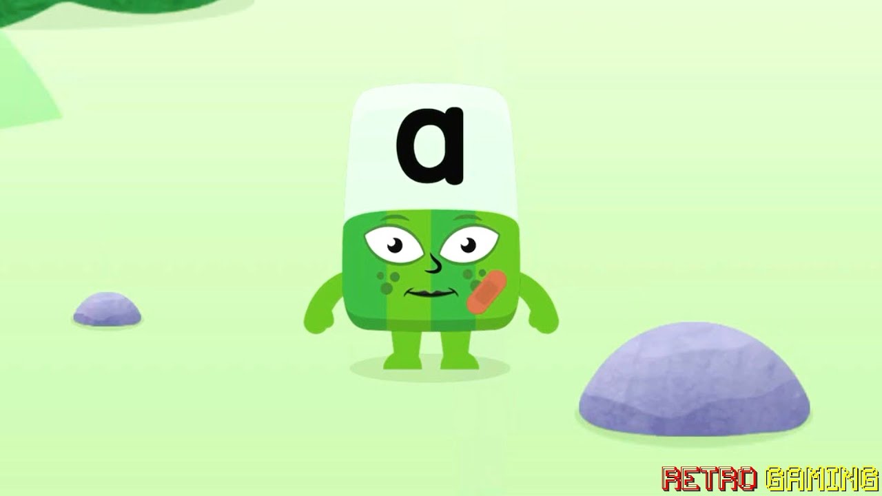 Meet the Alphablocks a | Retro Gaming - YouTube