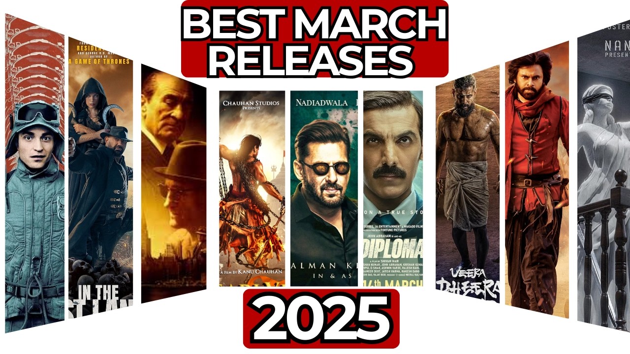 TOP 12 Movies Releasing in March 2025 You WON'T Want to Miss - YouTube