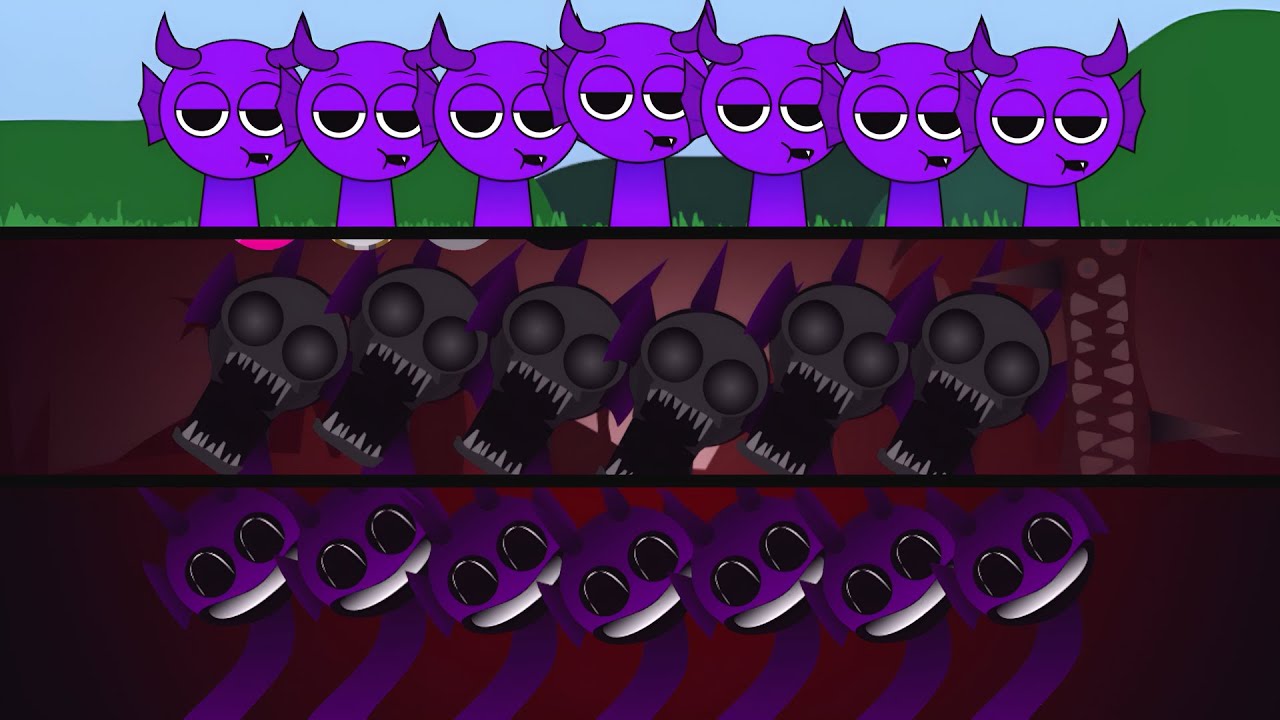 Incredibox Sprunki: Mix Of All Durple (All Characters Version) - YouTube