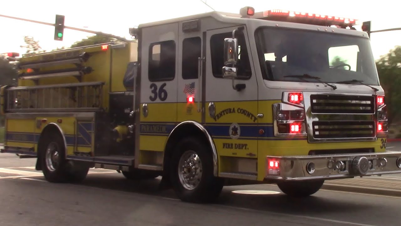 *Screaming* VCFD Medic Engine 36 responding - YouTube