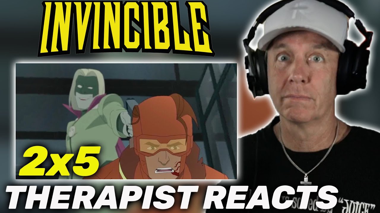 THIS MUST COME AS A SHOCK | Therapist REACTS to Invincible Season 2 ...