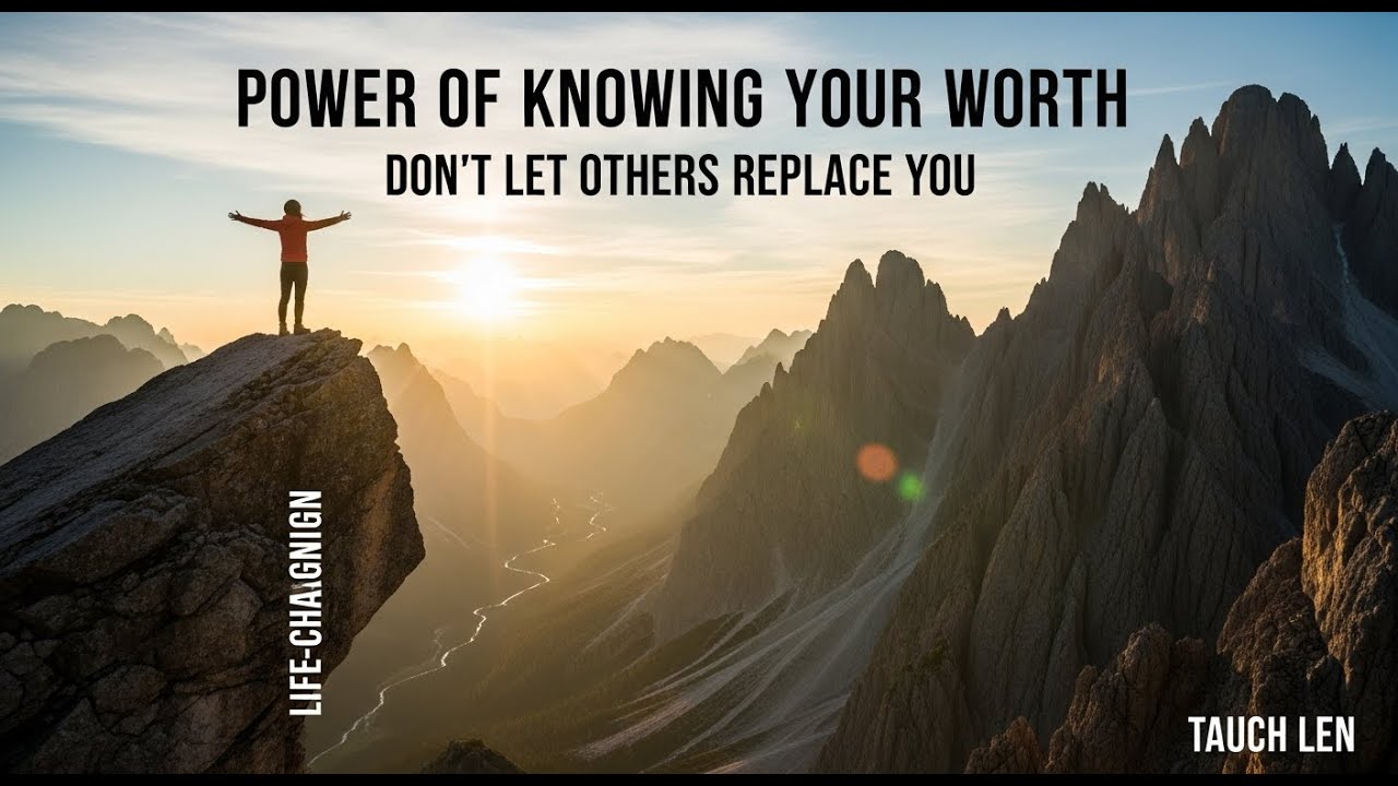 Power of Knowing Your Worth | Don’t Let Others Replace You | Life ...