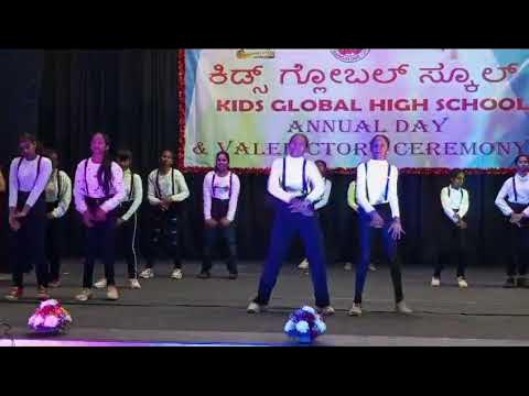 Grade 8 Dance - Kids Global School - 25th Annual Day Celebration - YouTube