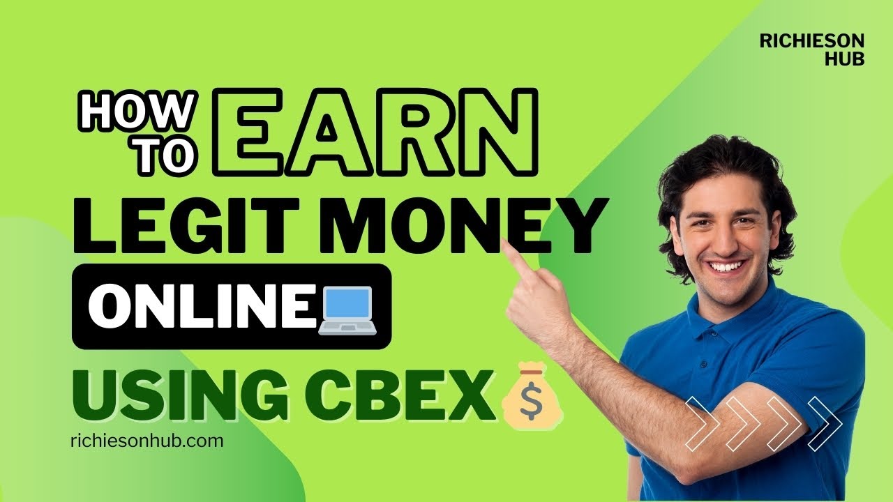 How to Earn Legit Money Online Using CBEX Trading - YouTube