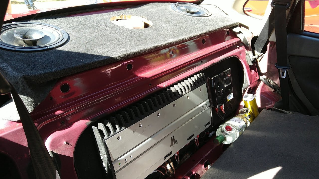 ¡Sony Black Panel, Bocinas Krack y Subs Kicker en Chevy! - YouTube