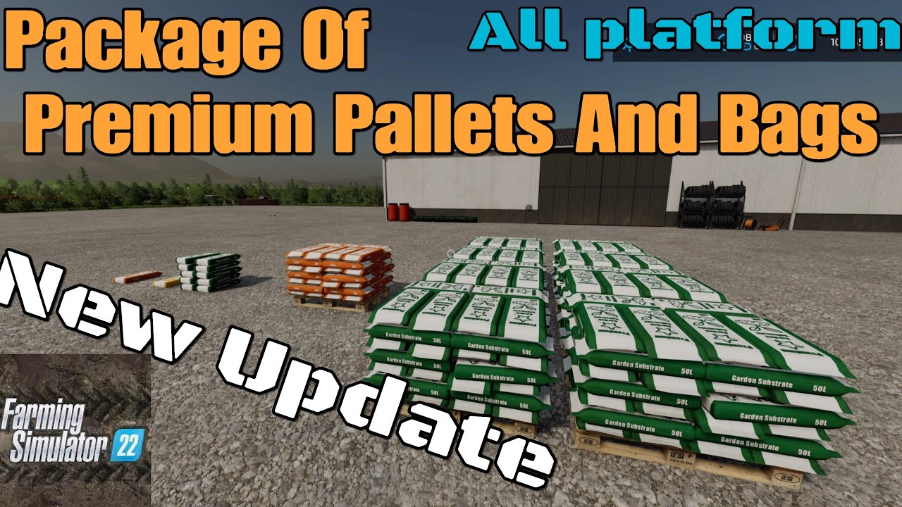 Package Of Premium Pallets And Bags / New UPDATE for all platforms on ...