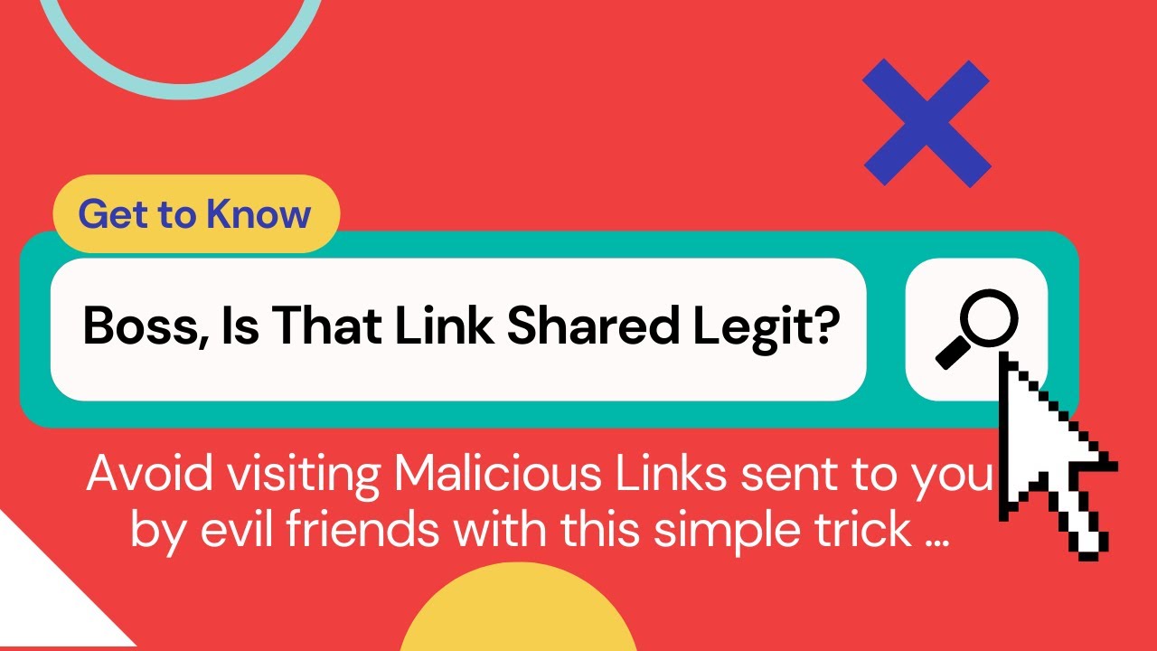 Part 1: How To Find Out if A Link is Malicious Before Opening It - YouTube