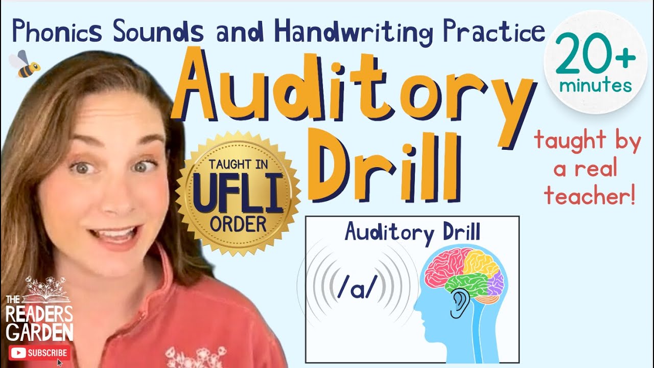 Complete Phonics Auditory Drill | Aligned with UFLI Foundations | Match ...