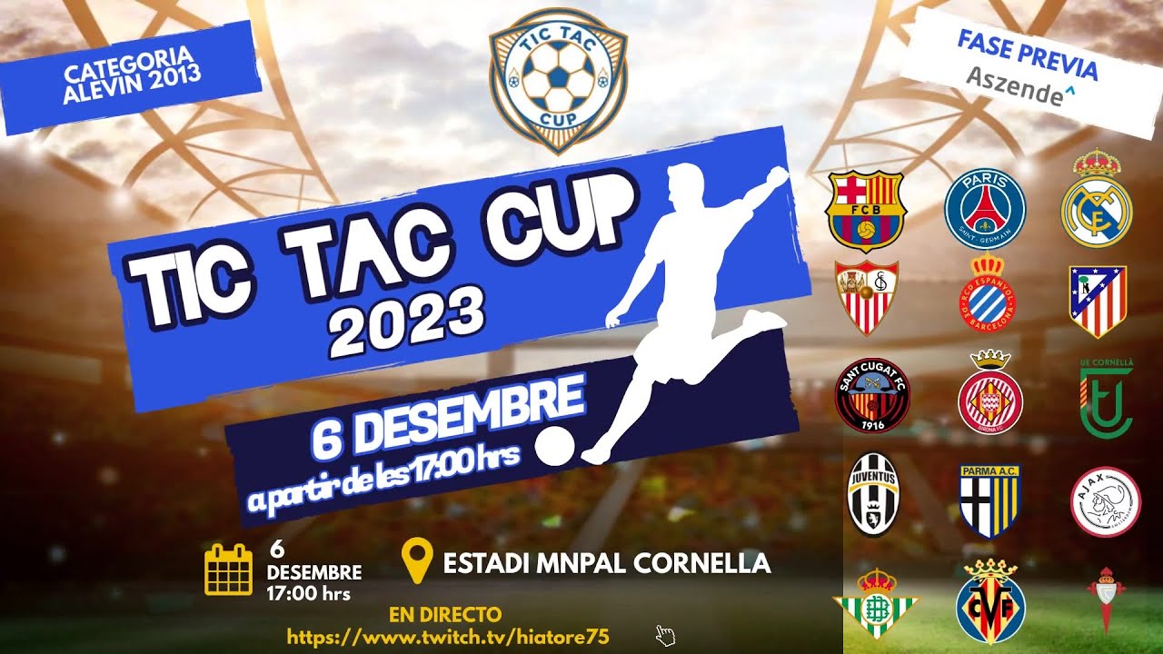 Tic Tac Cup 2023 (U11) Fase Previa Sant Cugat FC vs Gimnastic de ...