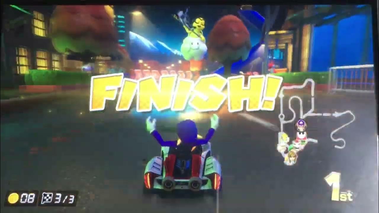 Mario kart 8 deluxe all character win and lose animation - YouTube