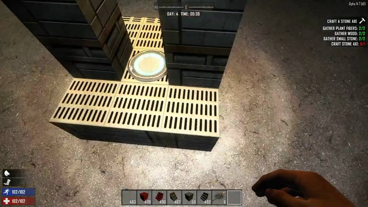 Teleport Pads in 7 Days To Die - YouTube