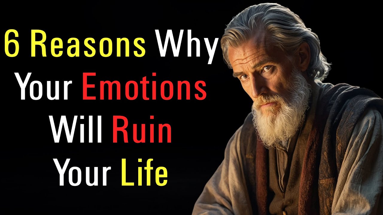 6 Reasons Why Your Emotions Will Ruin Your Life! - YouTube