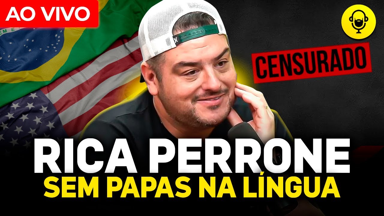 RICA PERRONE DIRETO DOS EUA SEM PAPAS NA LÍNGUA! - Barbacast - YouTube