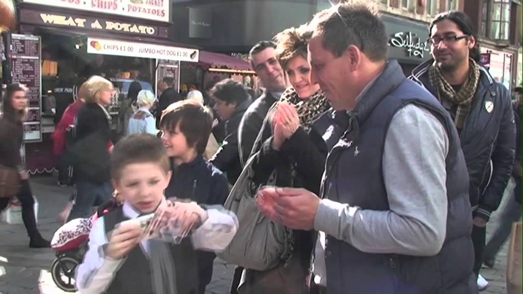 Dan Dan The Magic Man - Street Magic - YouTube