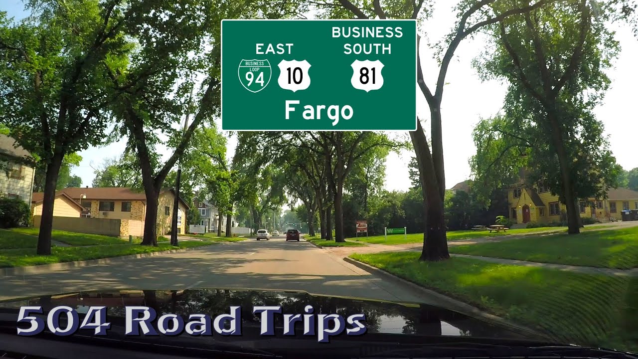 Road Trip #477 - I-94 Business Loop / US-10 / US-81 Business Fargo ...