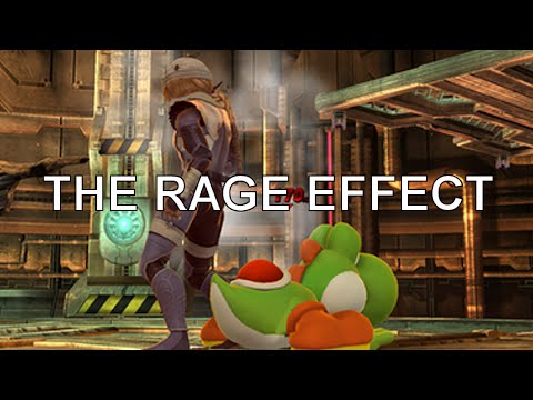 The Rage Effect in Super Smash Bros. for 3DS - YouTube