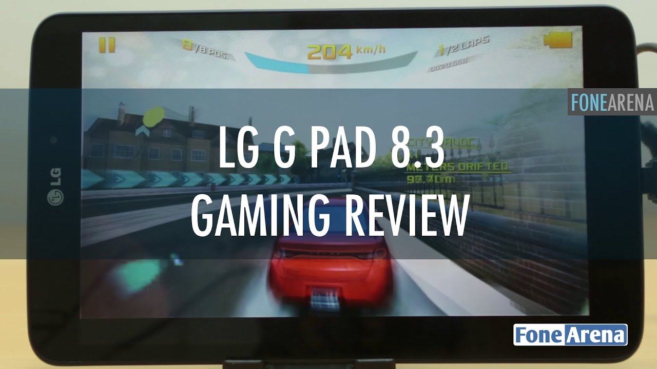 LG G Pad 8.3 Google Play Edition Gaming Review - YouTube