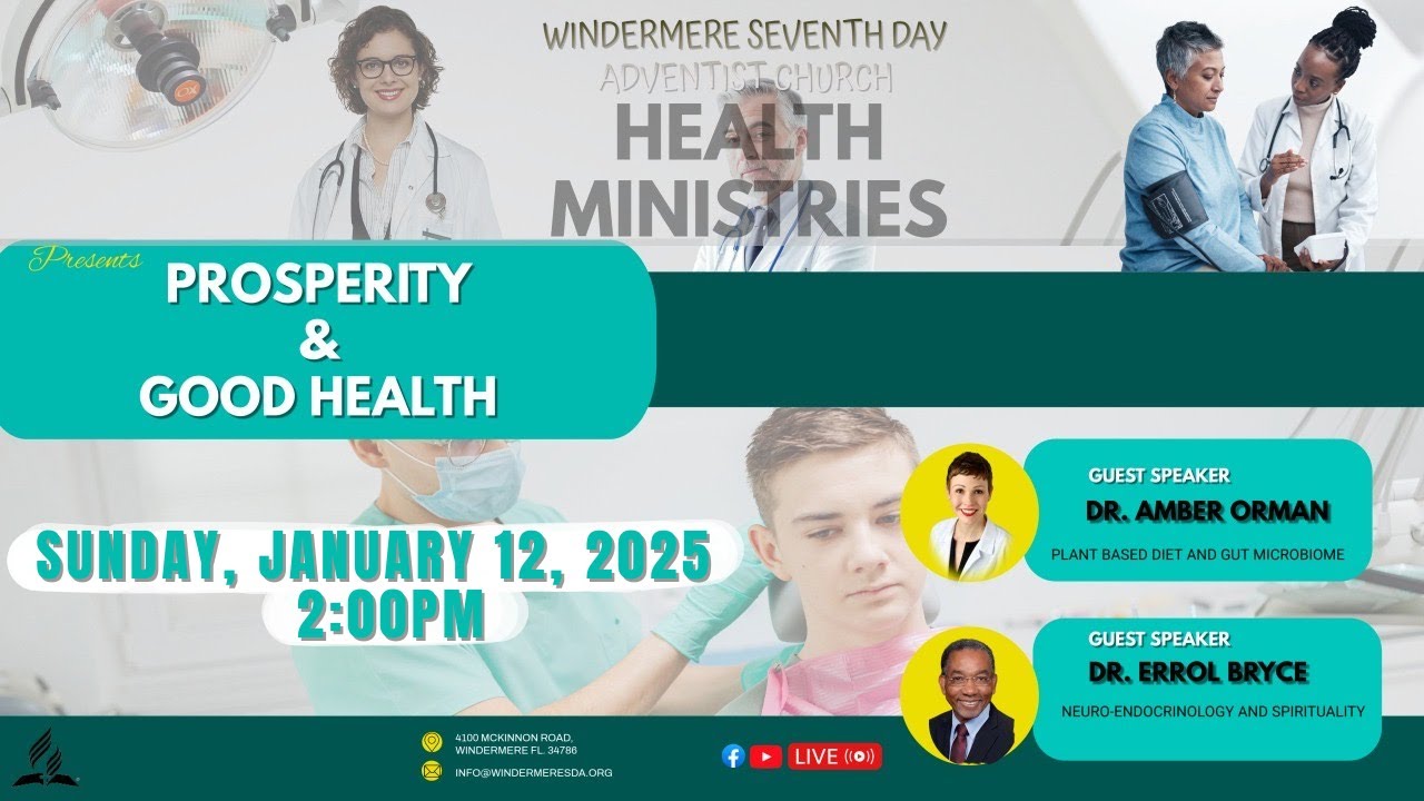 Heath Ministries - Prosperity and Good Health Continued - 1/12/25 - YouTube