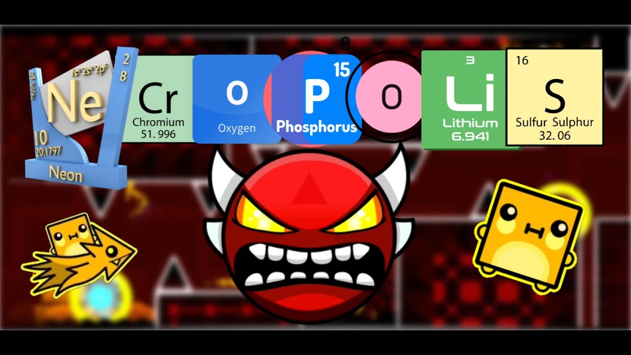 NECROPOLIS by |||Neptune||| (Insane Demon) WITH CLICKS - Geometry Dash ...