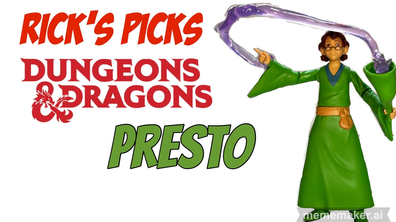 Review of Presto from the Dungeons & Dragons cartoon by Hasbro - YouTube