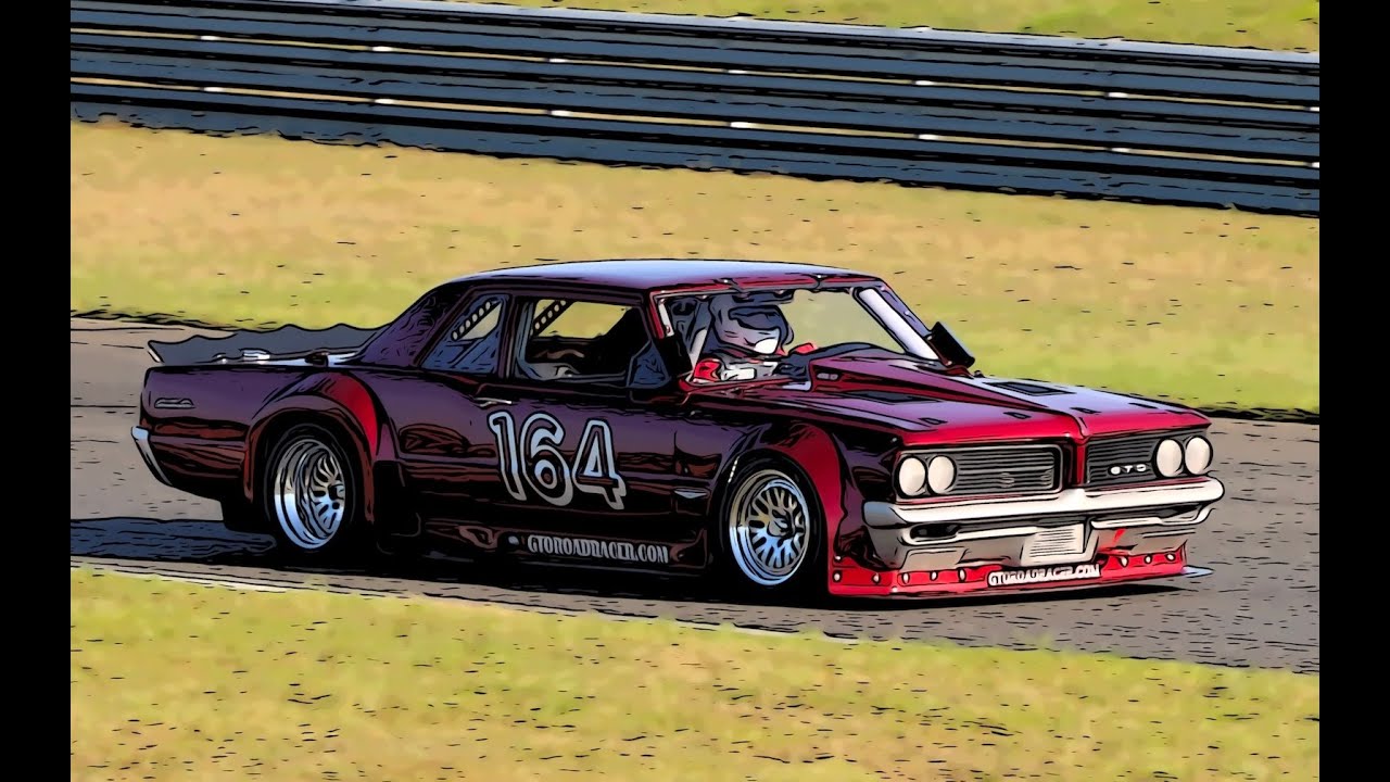 1964 GTO Road Race Car at NJMP Lightning Circuit MOEHPDE 9.12. 25 - YouTube