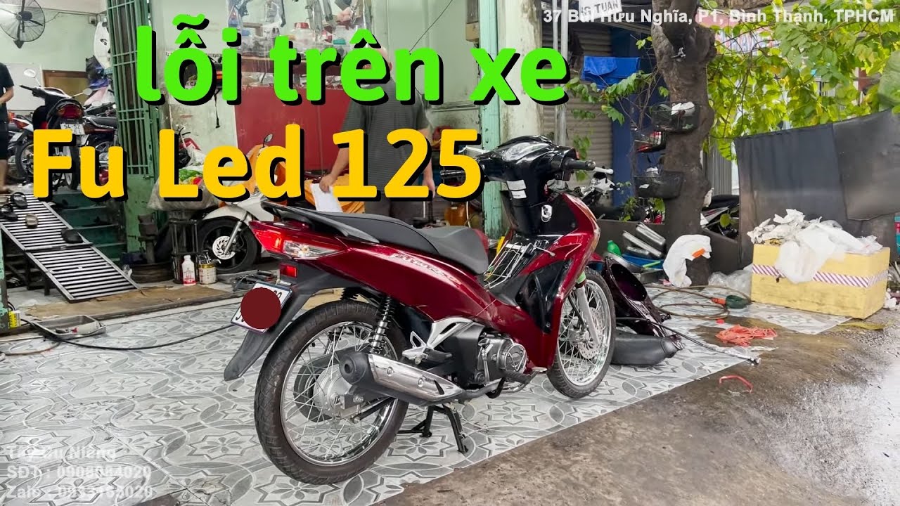 Fu led 125 chạy 8000km tình trạng rất tệ, khác phục các bệnh thường gặp ...