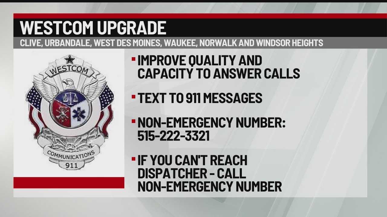 Upgrade underway for Westcom Emergency Communications Center systems ...