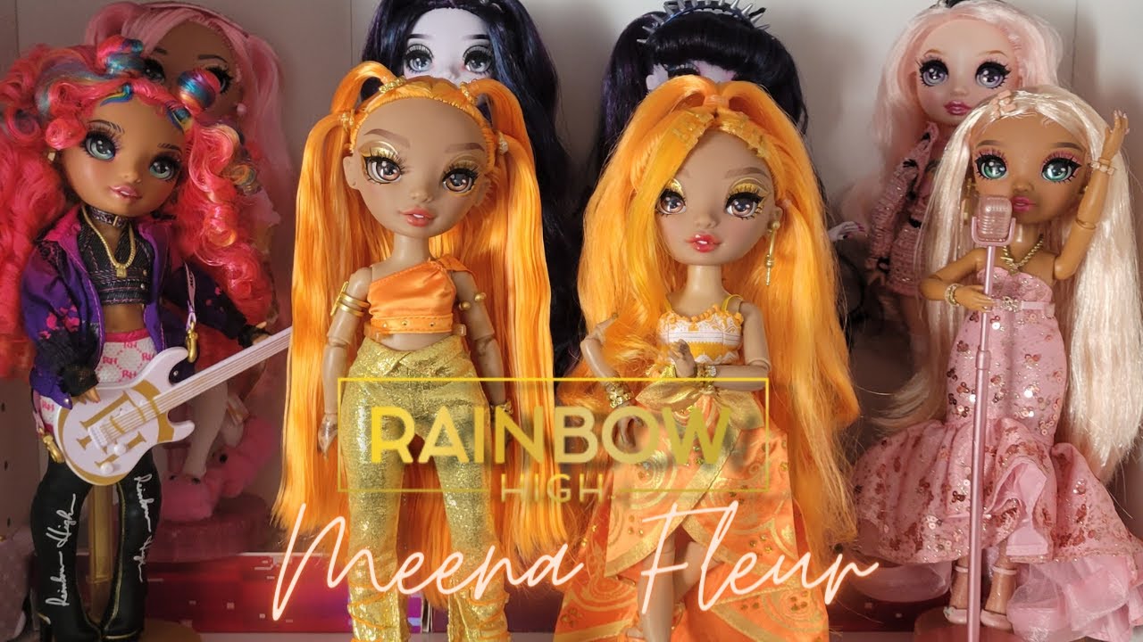 Unboxing Rainbow High Series 4 Dolls! Pt. 2 Meena Fleur - YouTube