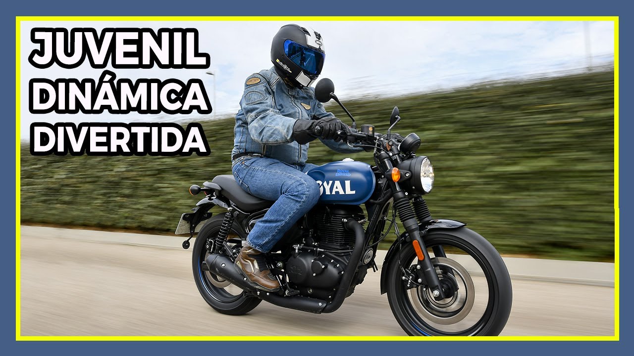 Prueba Royal Enfield HNTR 350 - Hunder 350 - YouTube