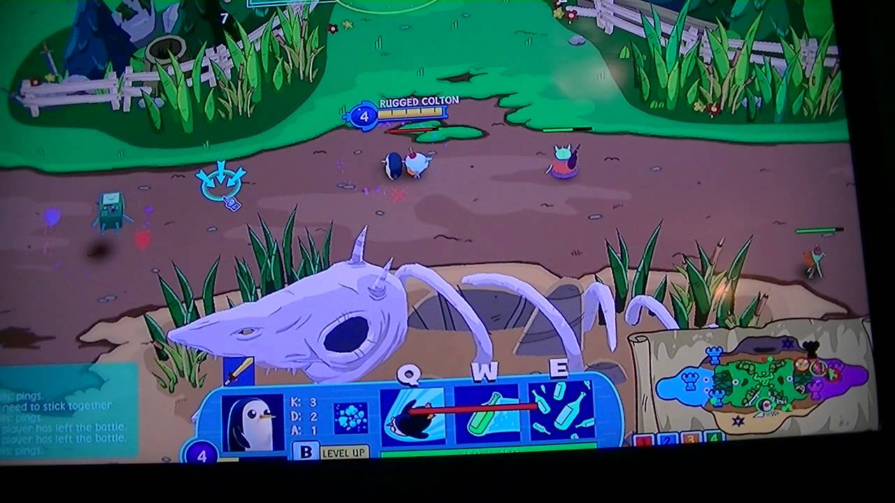 ninjamon play adventure time battle party 1# (the lag strikes back ...