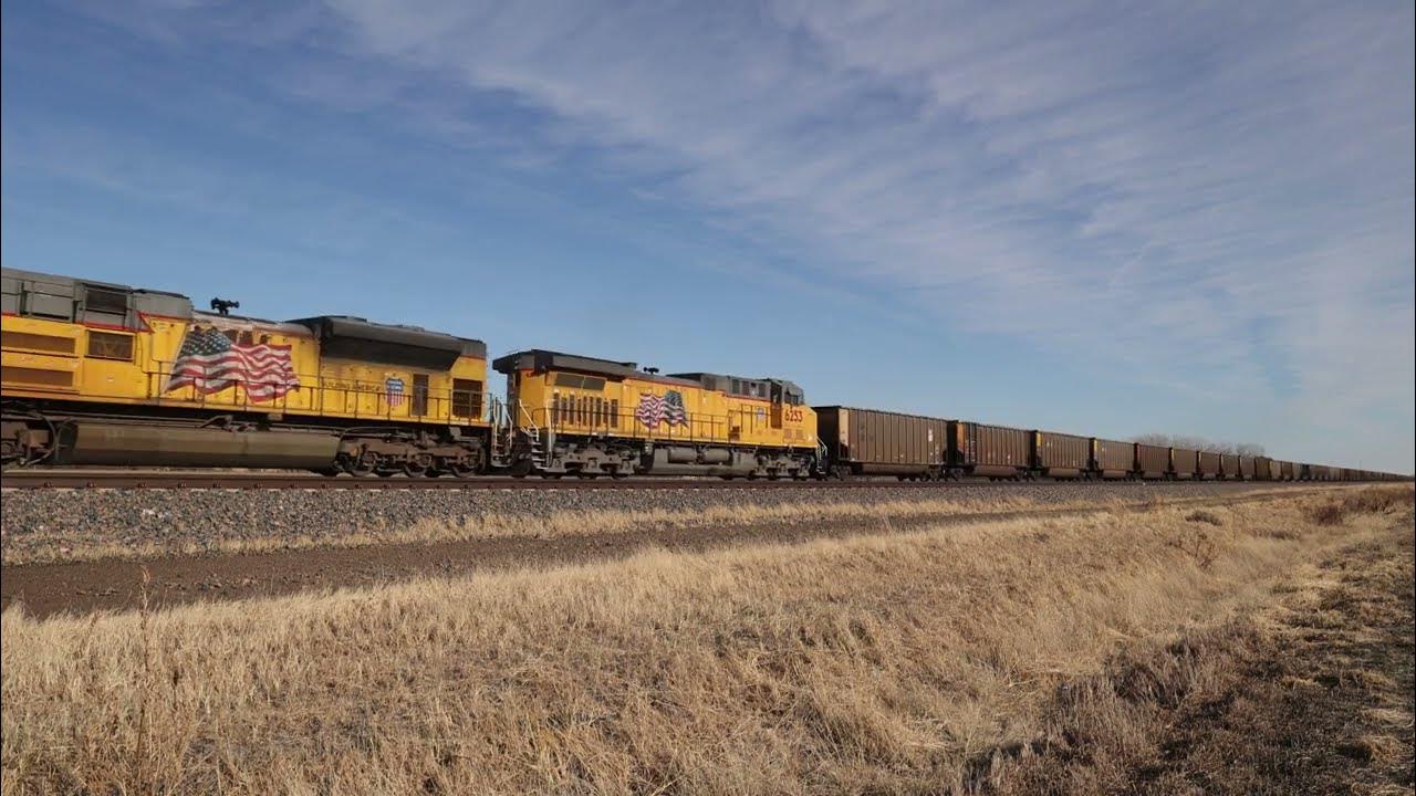 UP 6590 Leading 247 empties - YouTube