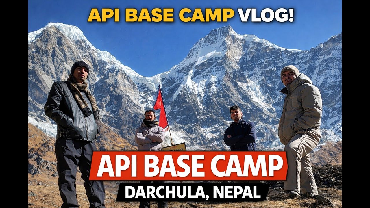 API Base Camp Vlog. Random trek without any planning. - YouTube