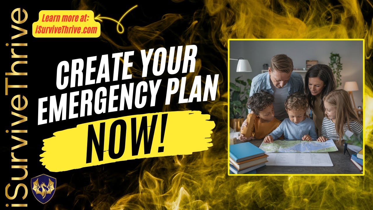 How to Create an Emergency Plan for Beginners: Step-by-Step Guide - YouTube