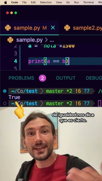 Cómo comparar objetos correctamente en Python - YouTube