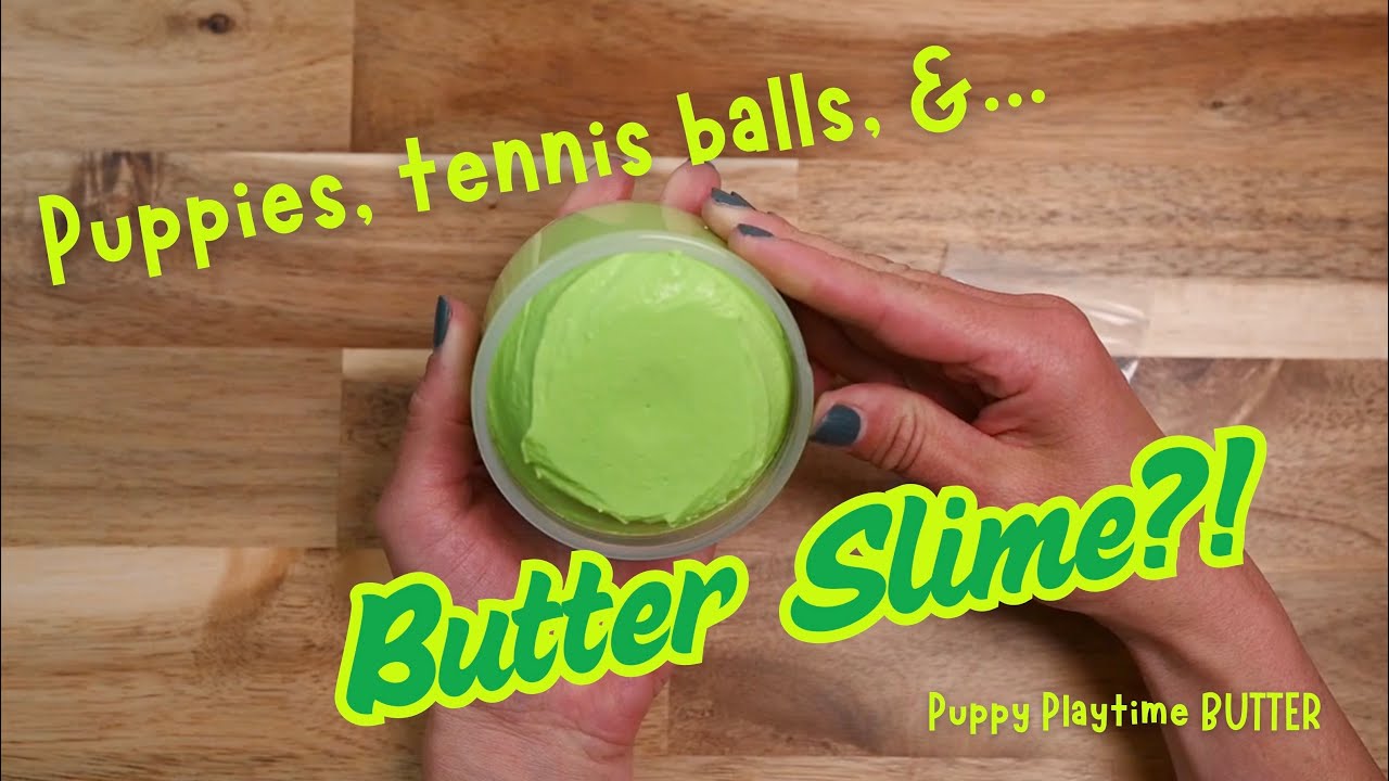 Puppy Playtime Butter Slime Soft, Holdable, & Scented Like Fresh Cut ...